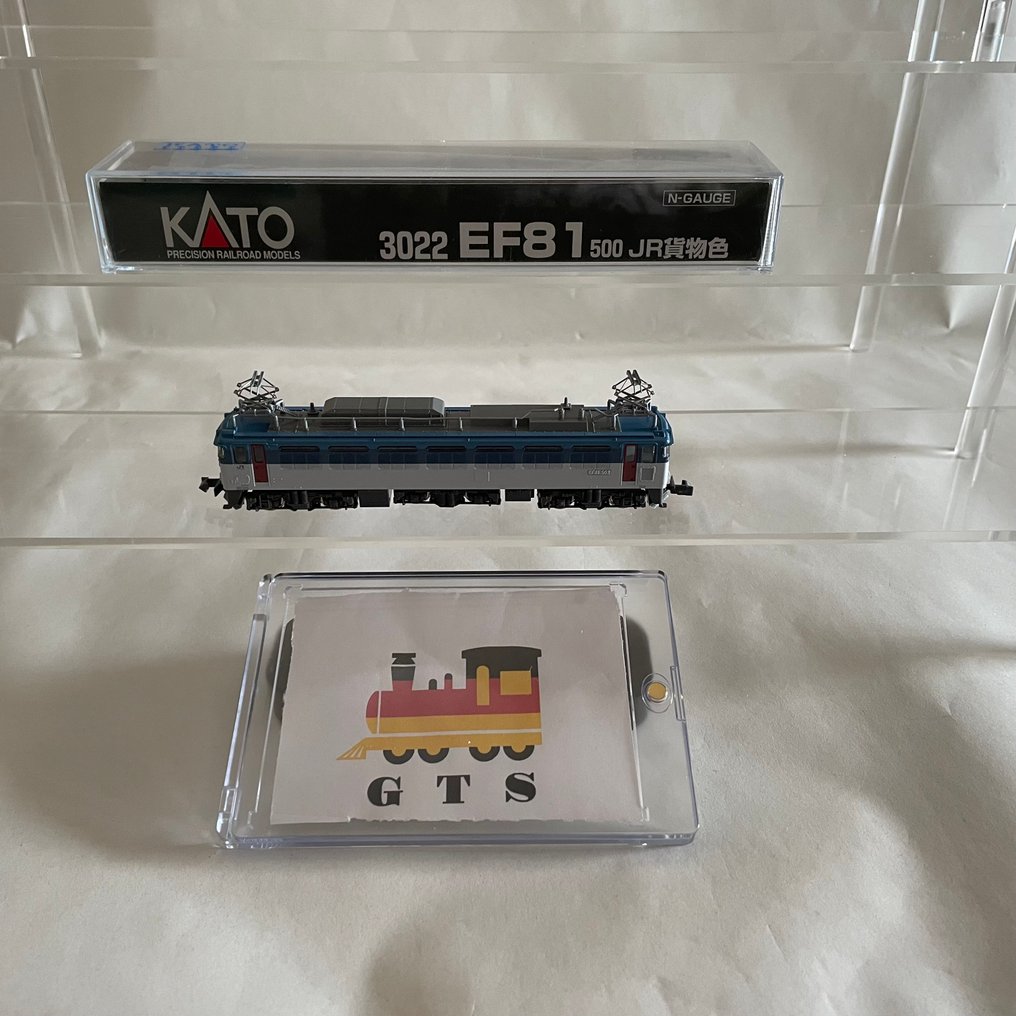 Kato N - 3022 - Train miniature (1) - Locomotive électrique EF81-500 (la livrée JR Freight) - JR ...