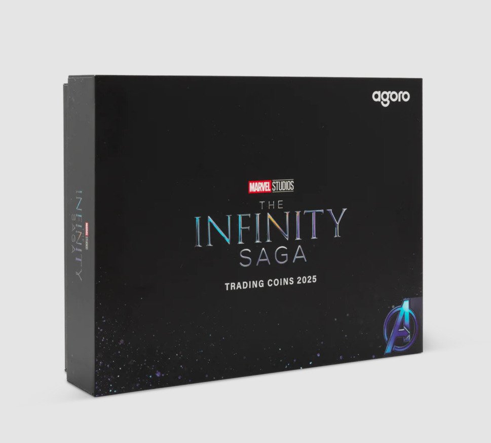 Niue. 2 Dollars Niue 2025 – Marvel – Infinity Saga Trading Set 2×1 oz ...