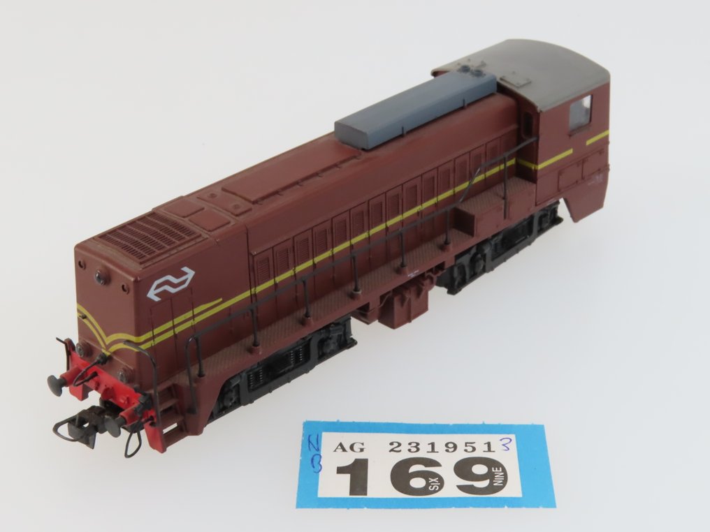 Roco H0 - 04155B - Diesel locomotive (1) - Series 2200 - NS - auction ...