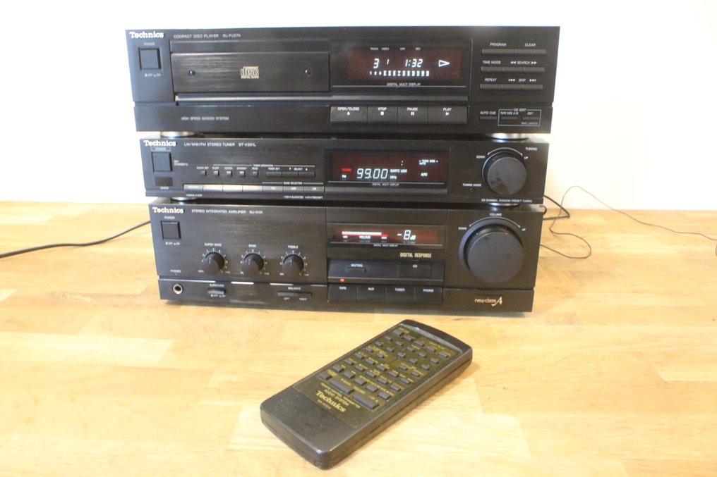 Technics - SU-X101 + ST-X301L + SL-PJ27A Set hi-fi - Modele multiple ...