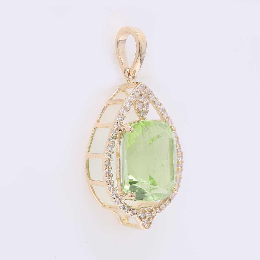 Sem preço de reserva - Pingente - 14 K Ouro amarelo - 4.79ct. tw ...