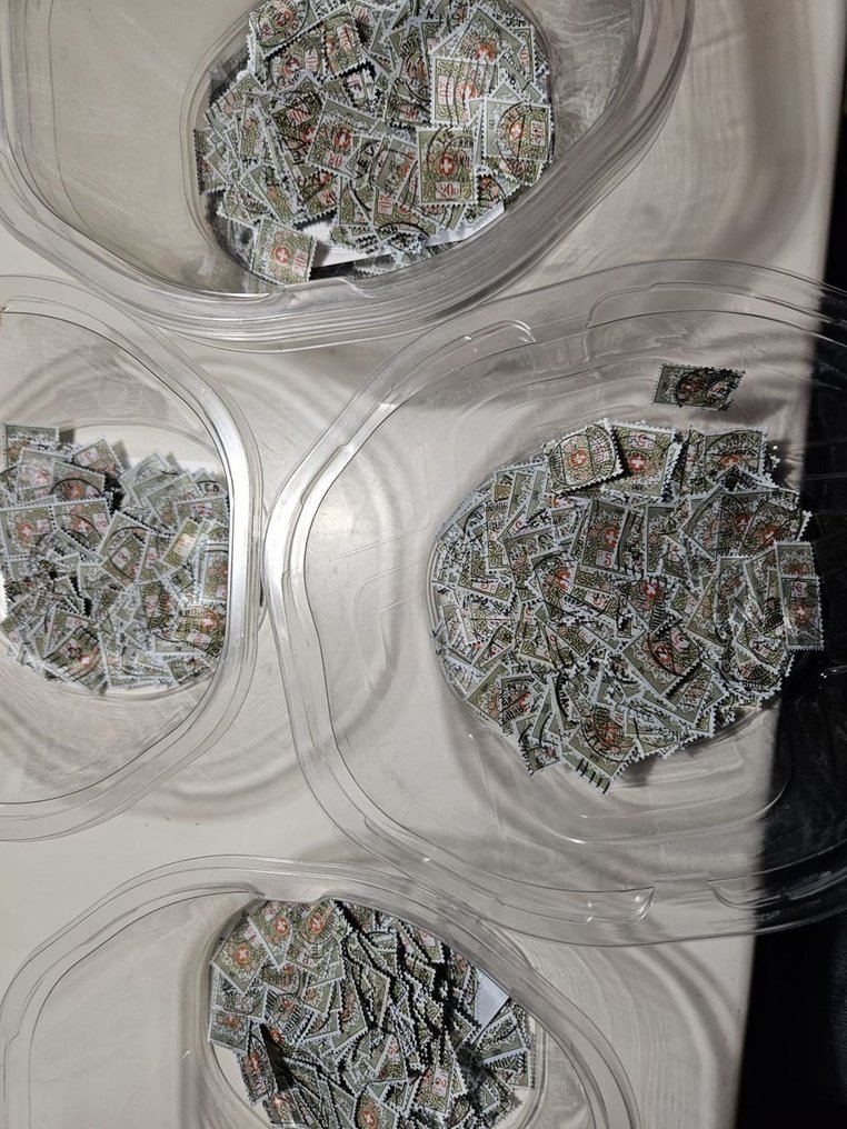 Switzerland - Free shipping Alpenrosen with small control numbers ...