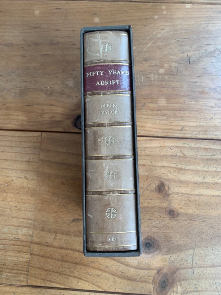 Beatles - Book, Fifty Years Adrift by Derek Taylor - Signed by the ...