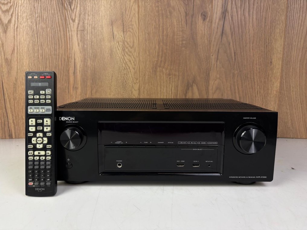 Denon - AVR-X1000 Solid state multi-channel receiver - auction online ...