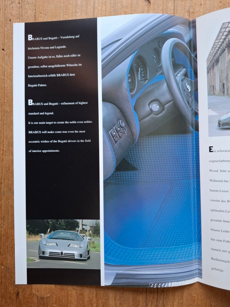 Brochure - Bugatti - Brabus EB 110 GT - 1994 - Catawiki