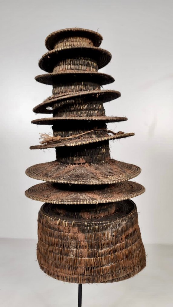 Chapeau - kongo ekonda - congo RDC (Sans Prix de Réserve) - Catawiki