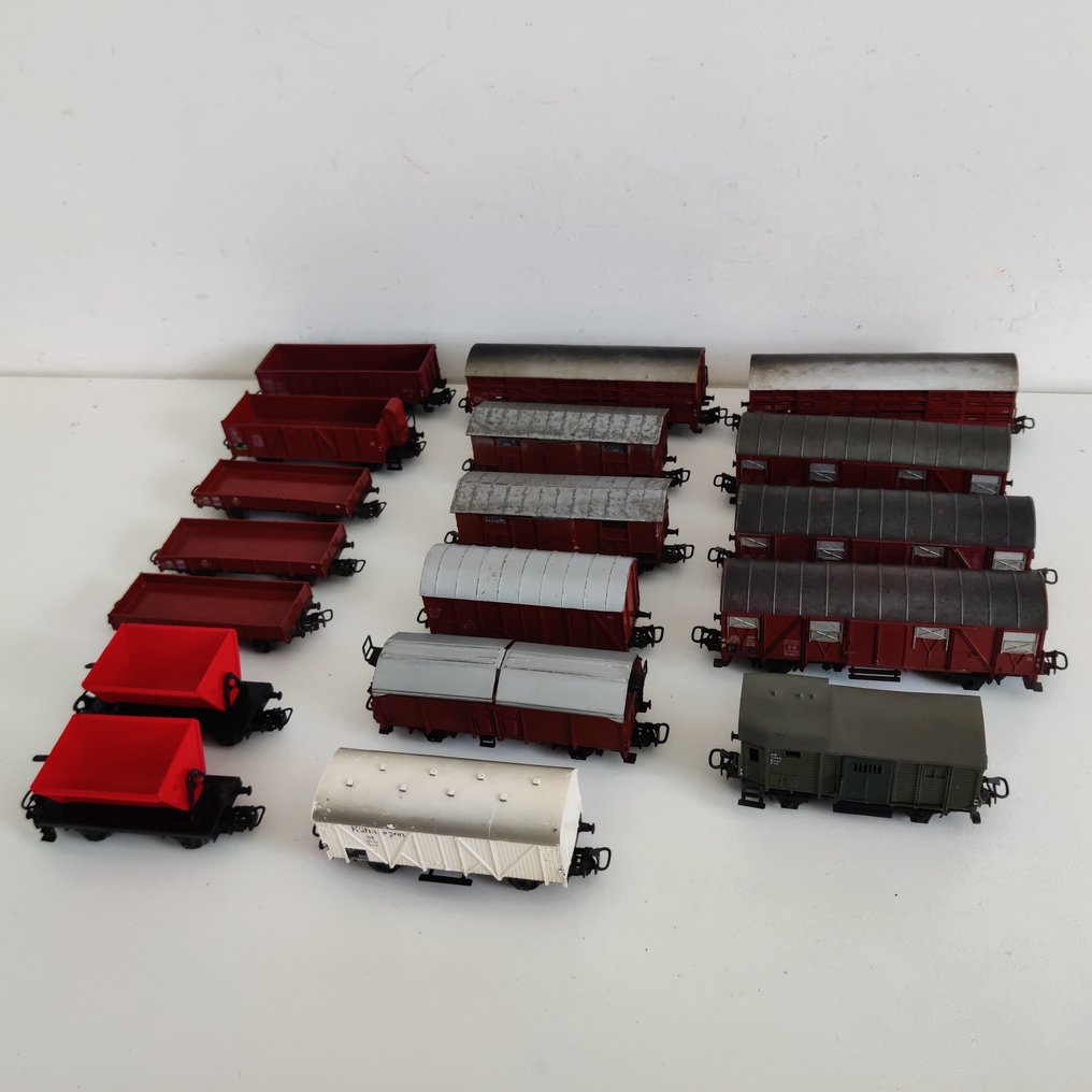 Märklin H0 - Wagon de marchandises pour trains miniatures (18) - DB ...