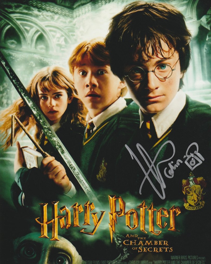 Harry Potter - Signed by Hugh Mitchell (Colin Creevey) - Catawiki