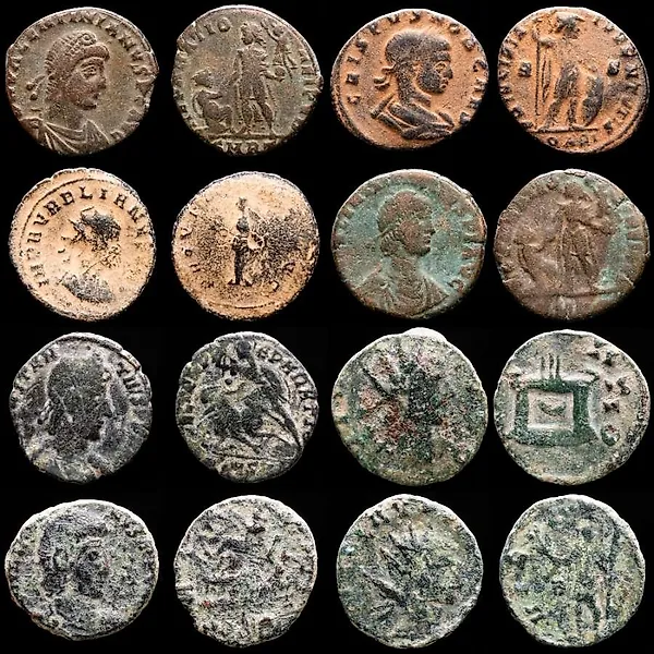 Roman Empire Ancient Coins for Sale in Online Auctions