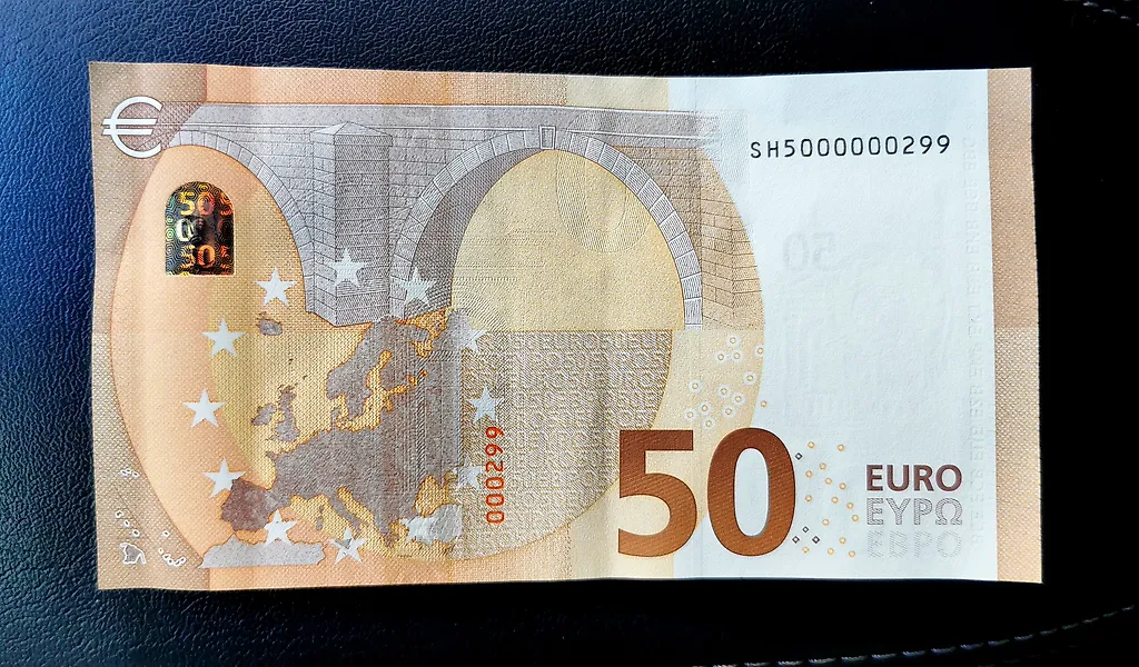 Euro European Union Banknotes for Sale in Online Auctions