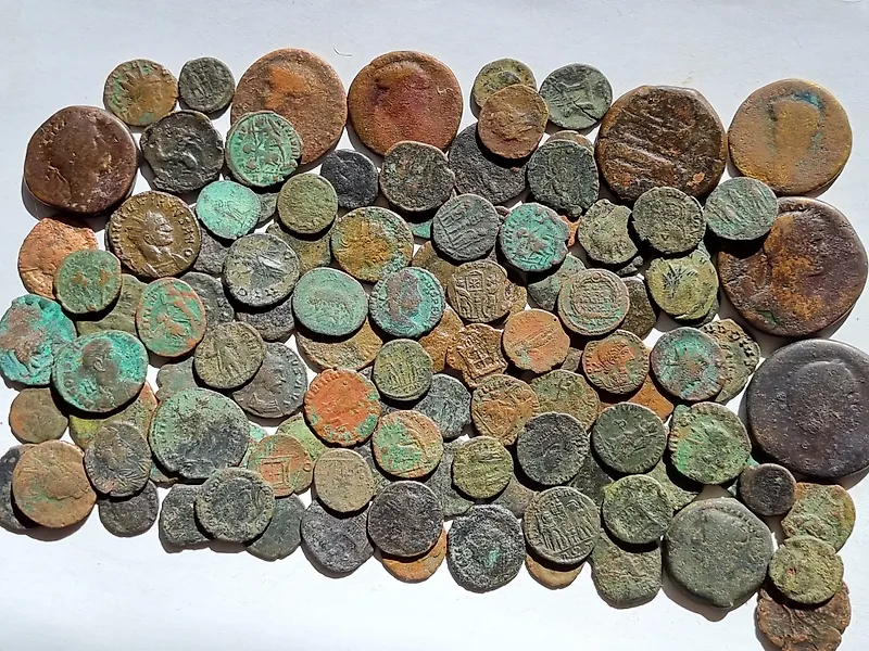 Roman Empire Ancient Coins for Sale in Online Auctions
