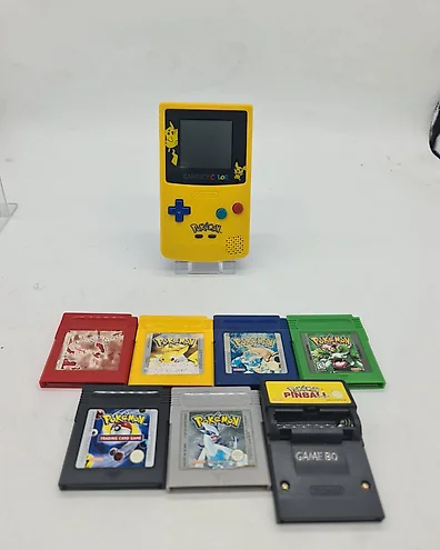 Nintendo Gameboy Color Pokemon Pikachu Edition new shell Pokemon Red Blue Yellow Silver Green Trading Consola jogos Catawiki