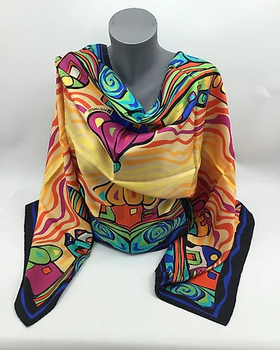 Other brand FREYWILLE DESIGN HUNDERTWASSER Scarf auction online Catawiki