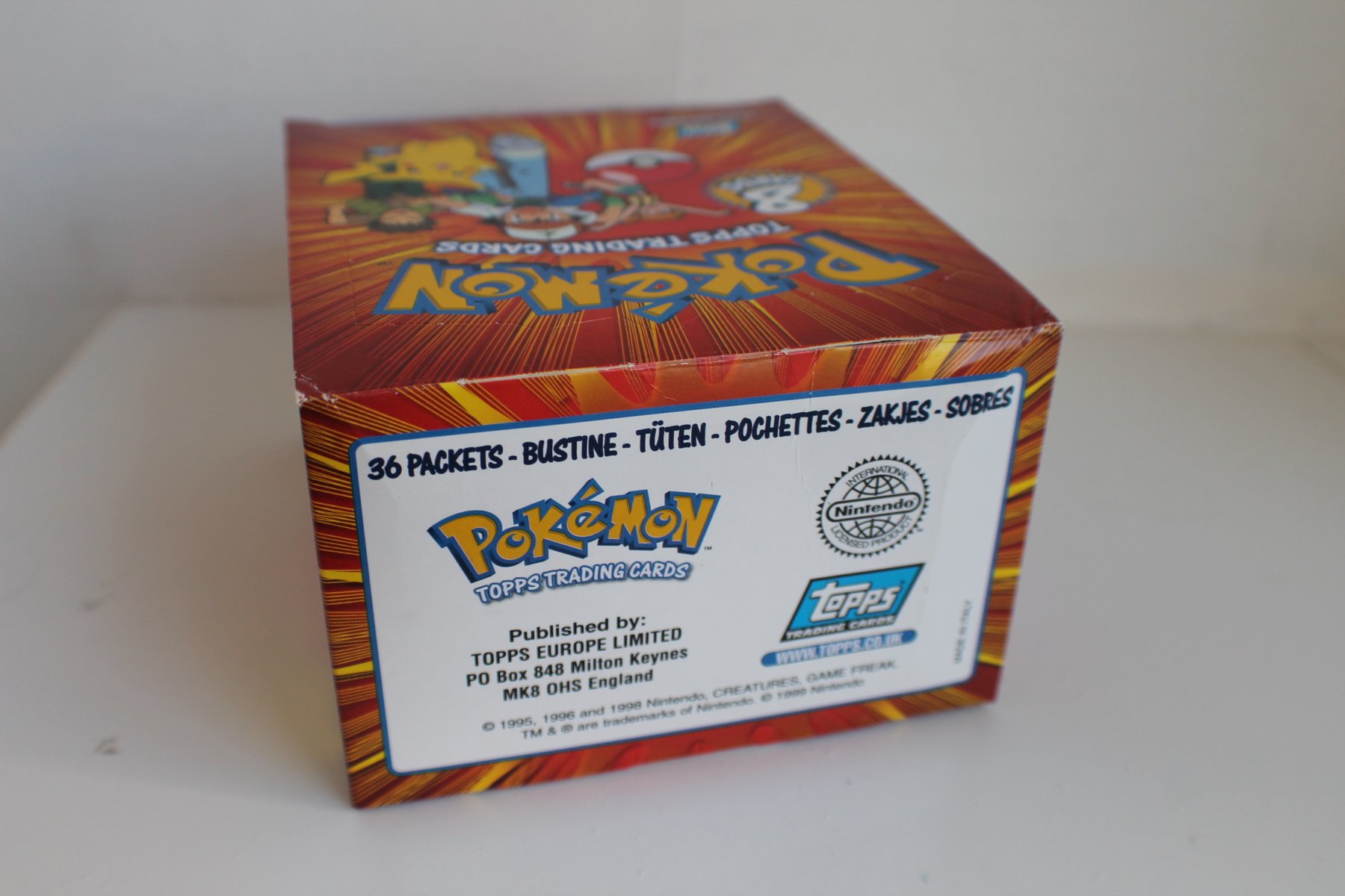 Pokemon Topps booster box 1999 - New - English - Catawiki