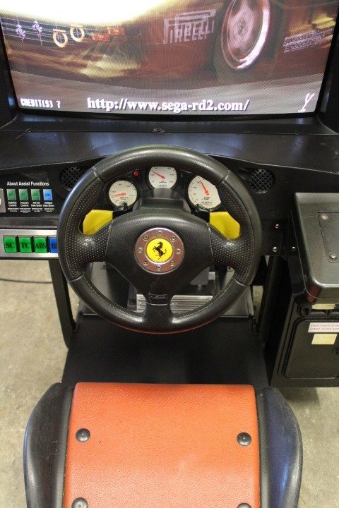 SEGA FERRARI F355 Challenge race arcade - Catawiki