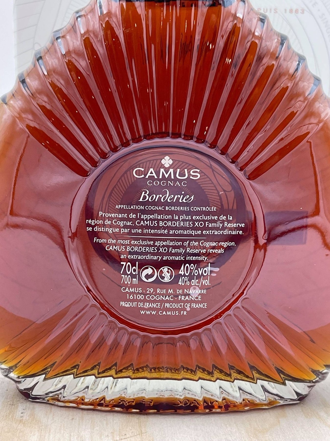 Camus - Borderies XO - 70cl - Catawiki