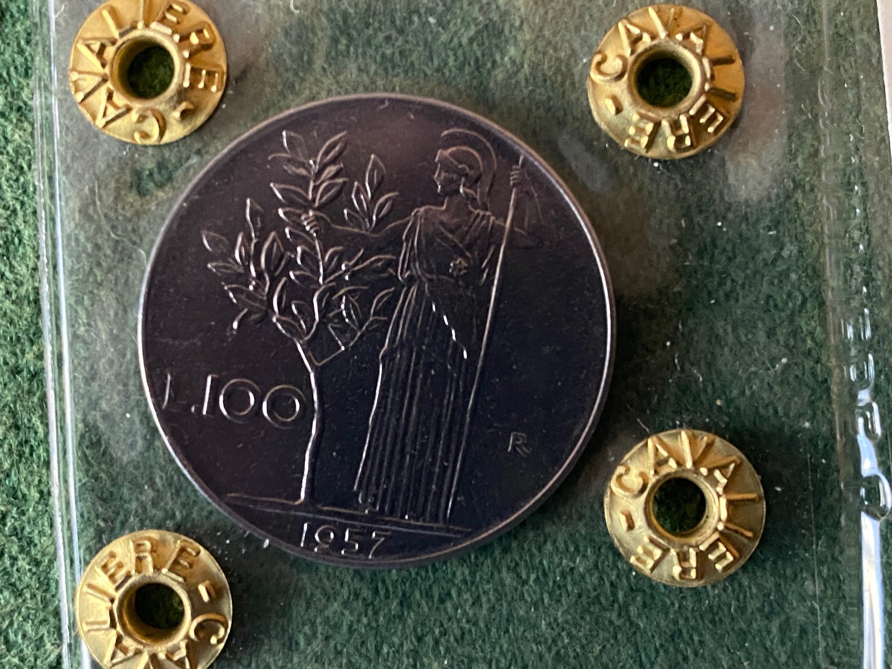 Italy, Italian Republic. 100 Lire 1957 "Minerva" - Catawiki