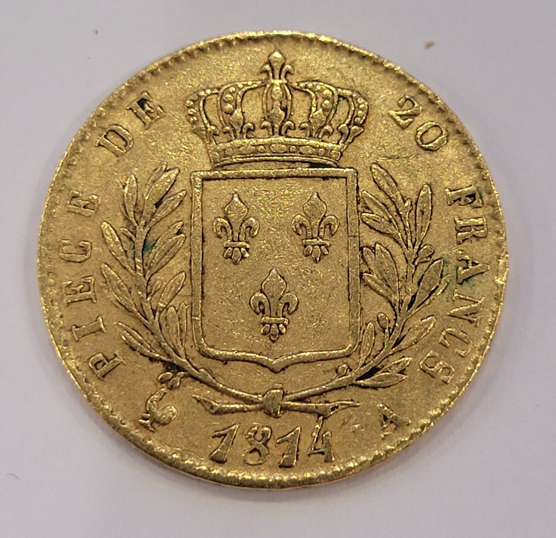 France. Louis XVIII (1814-1824). 20 Francs 1814-A, Paris - Catawiki