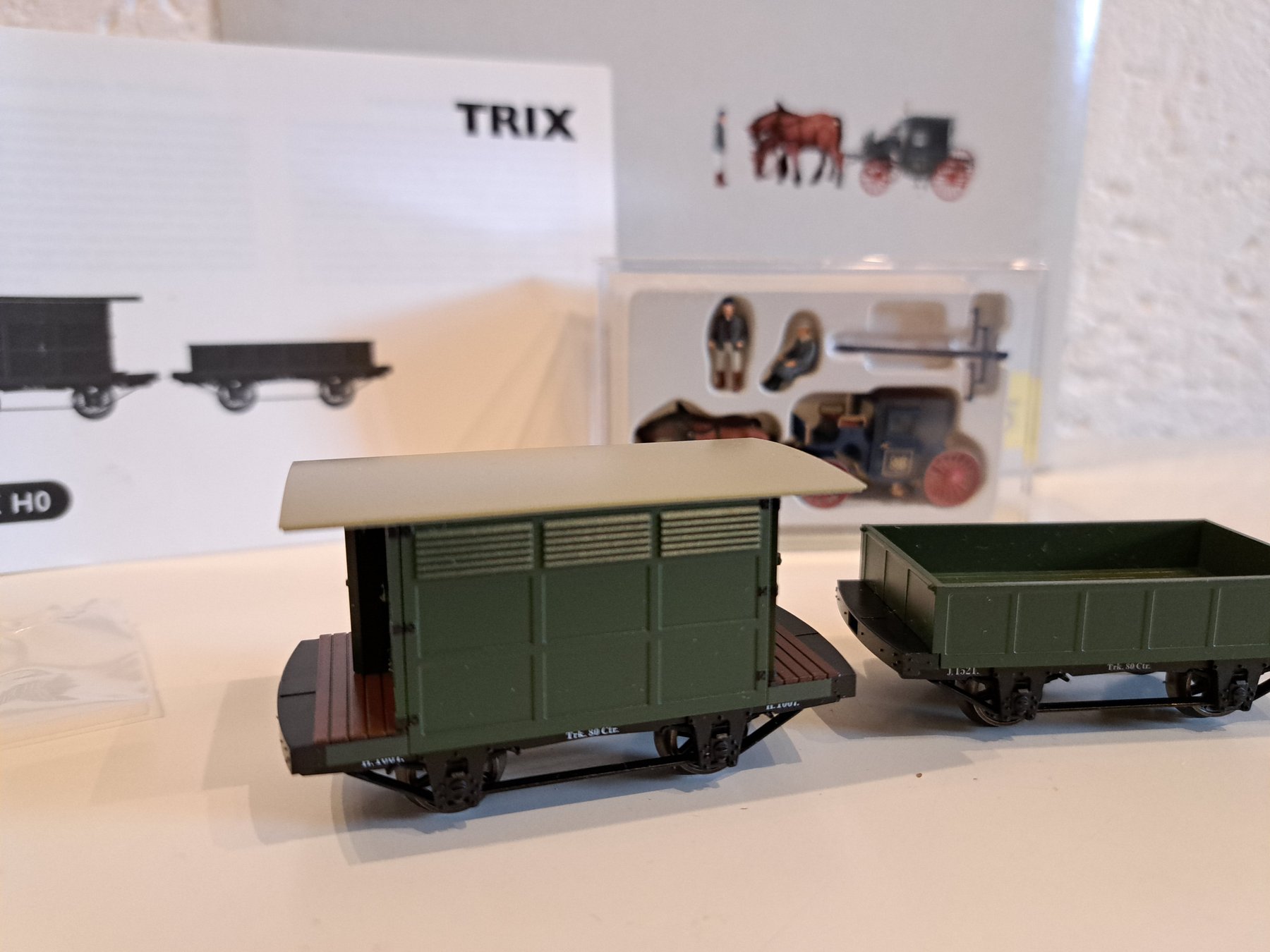 Trix H0 - 21225 - Freight wagon set - Würtemberg wagon set - Catawiki