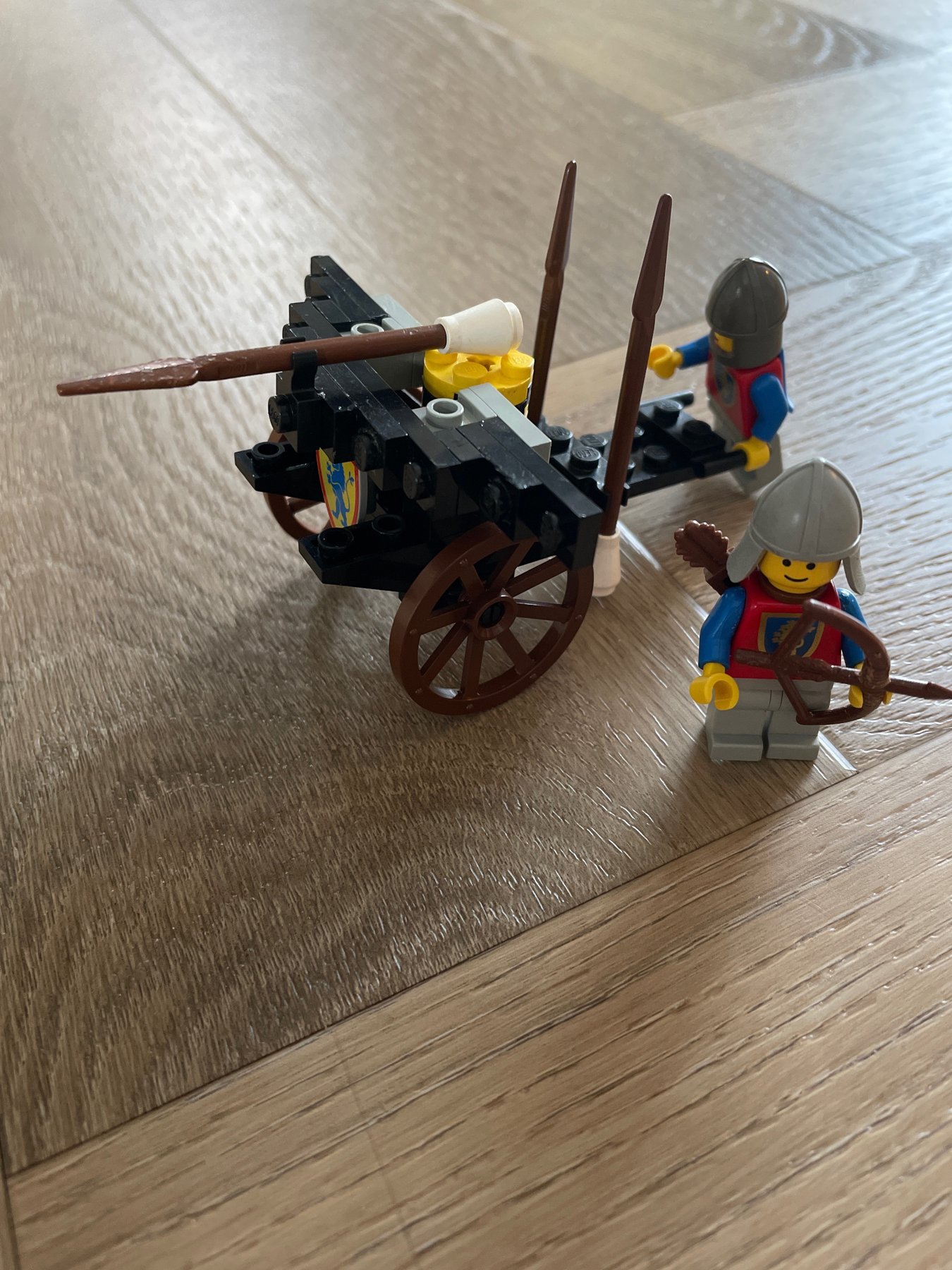 LEGO - Legoland - 6012 - knights Siege Cart - 1980-1989 - Catawiki