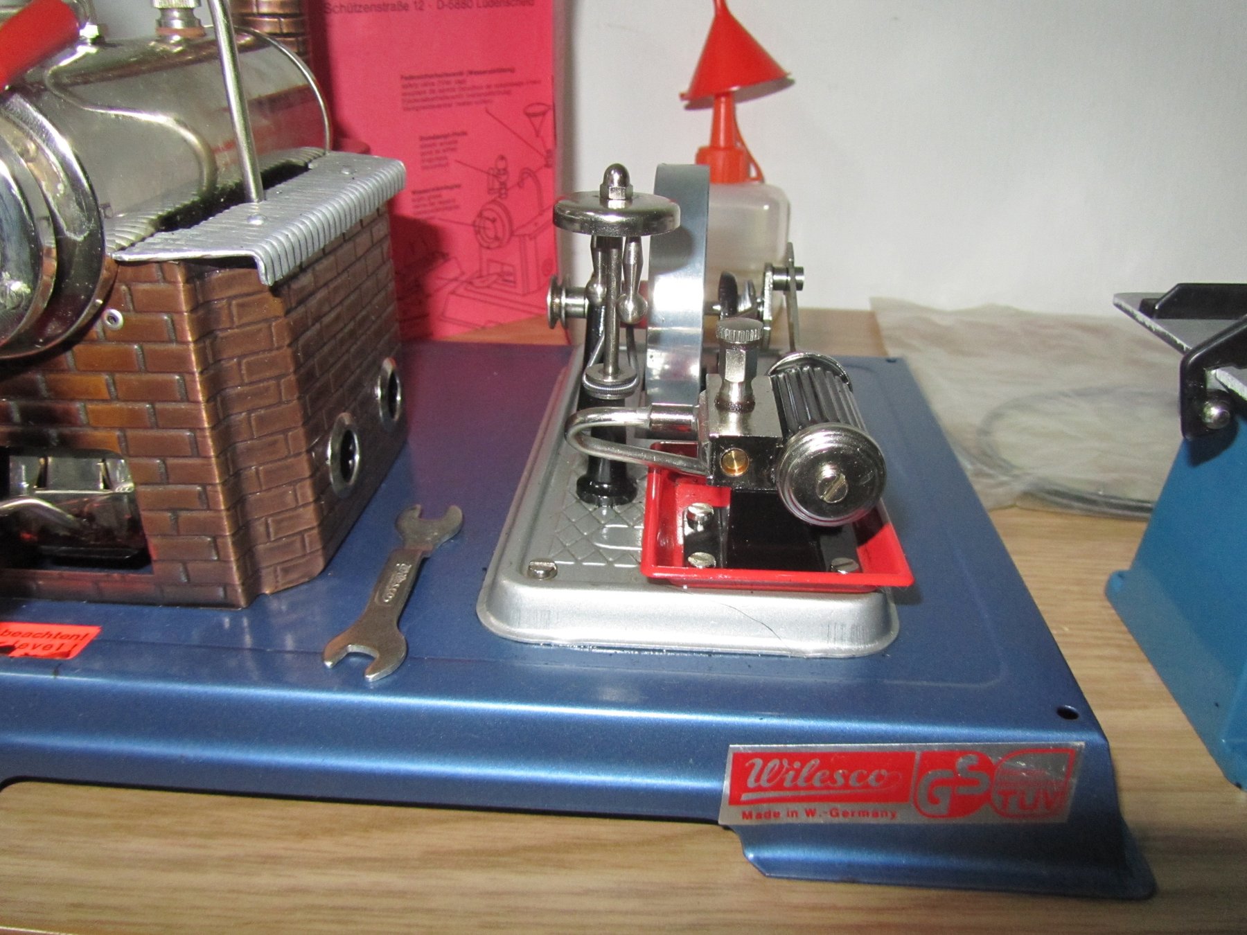 Wilesco - Steam engine (1) - Steel - Catawiki