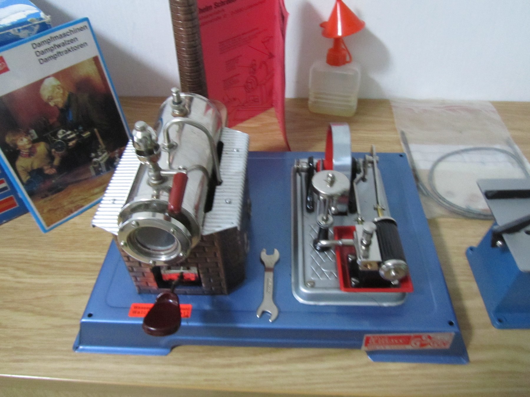 Wilesco - Steam engine (1) - Steel - Catawiki