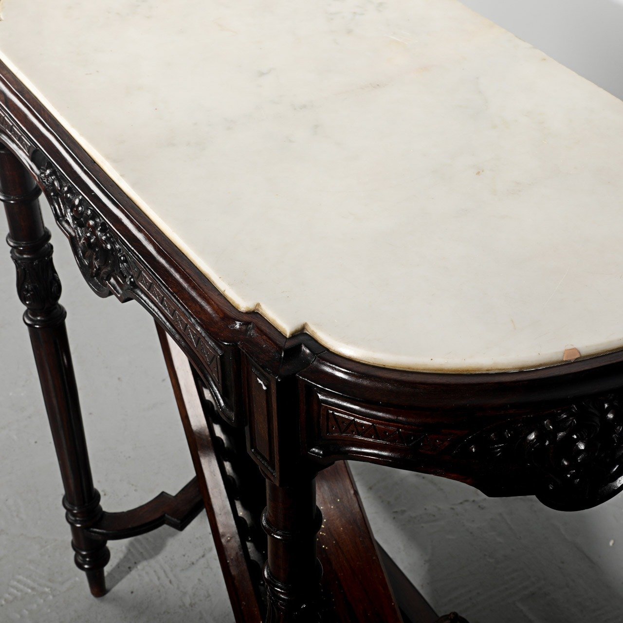 romantic console - Marble, Wood - 20th century - Catawiki