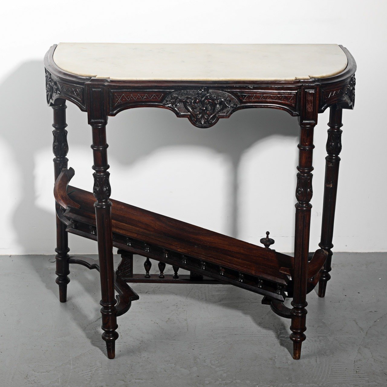romantic console - Marble, Wood - 20th century - Catawiki