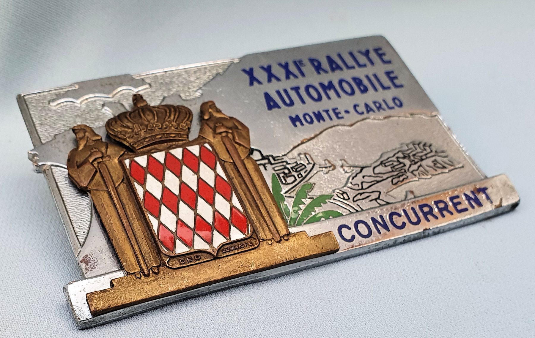 Automobile Club of Monaco - Grille badge - XXXIe Rally - Catawiki