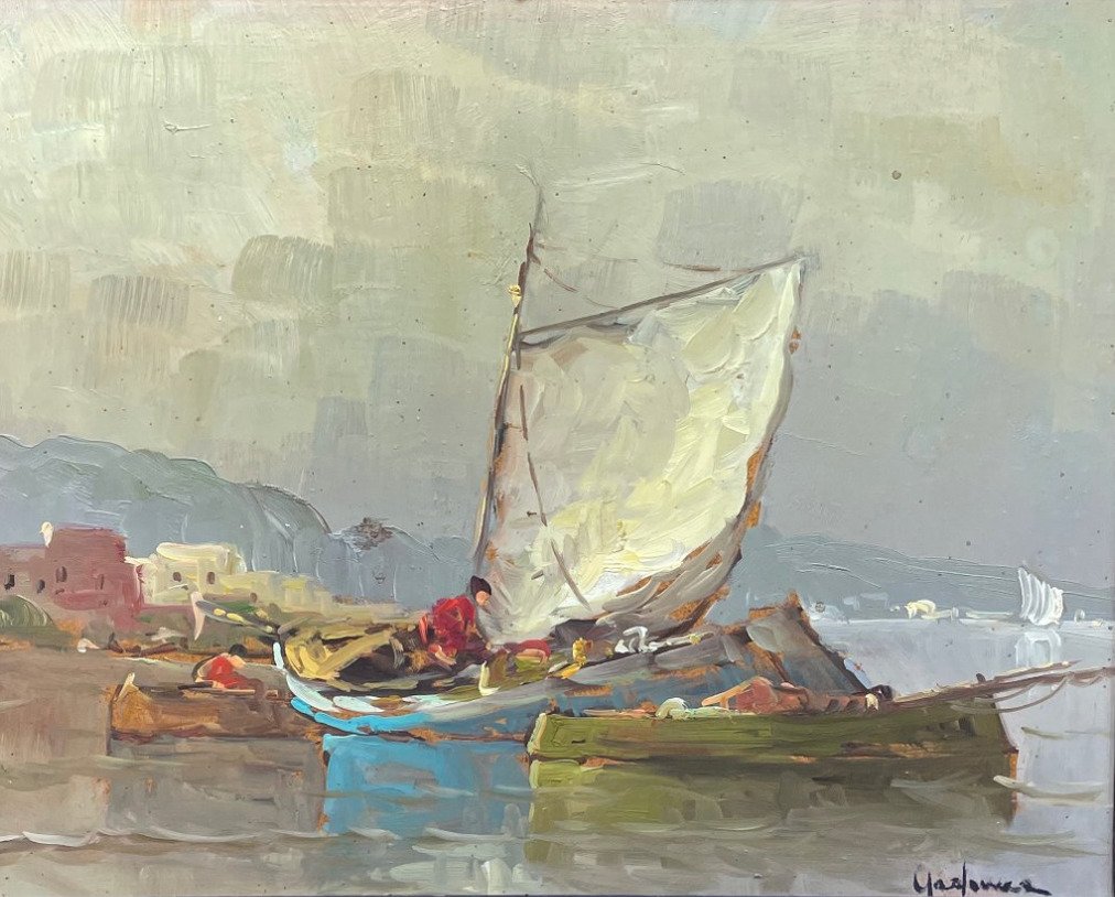 Antonio Madonna (1919-2010) - Marina - Catawiki