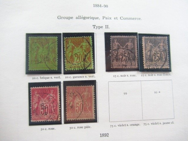 France - Collection of stamps. - Catawiki