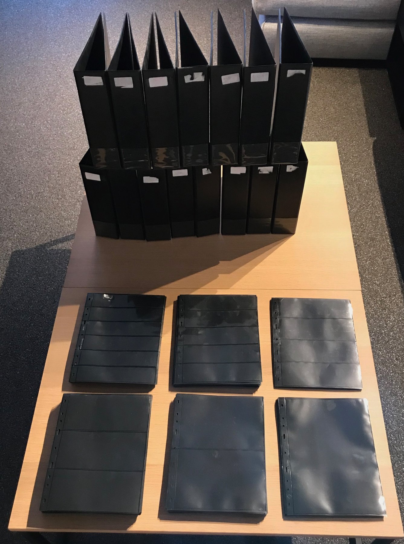 Belgium - 15 Collection binders with OPTIMA sheets - Catawiki