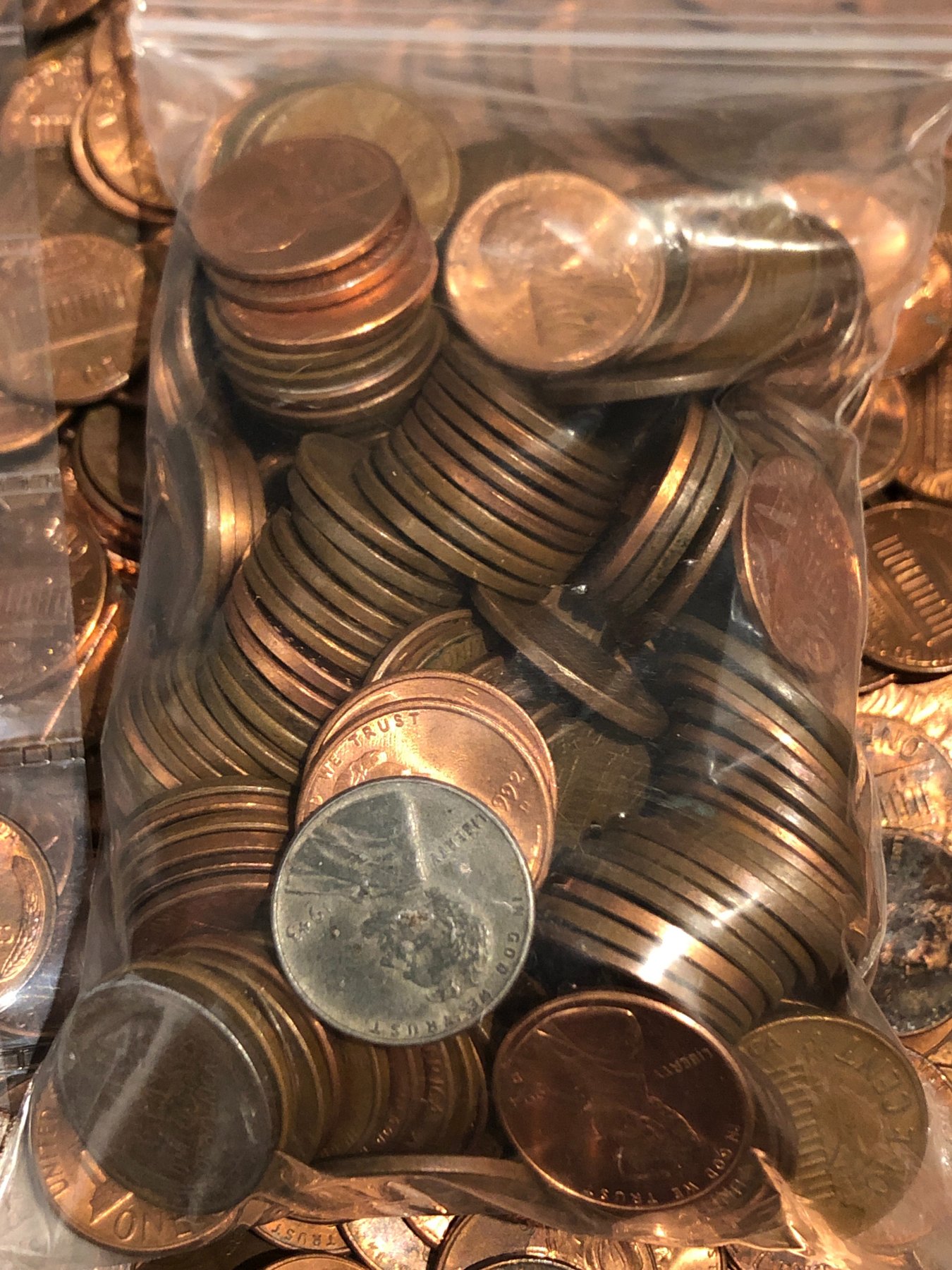 United States. Collection of 1 Cent pieces (4,2 kg) - Catawiki