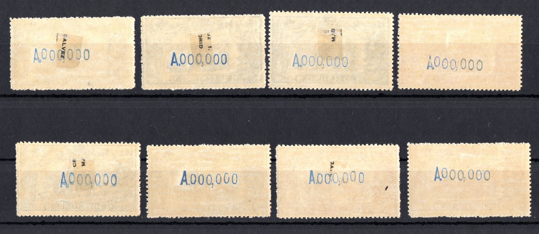 Spain 1905 - Don Quixote. Batch with key stamps. Zeros - Catawiki