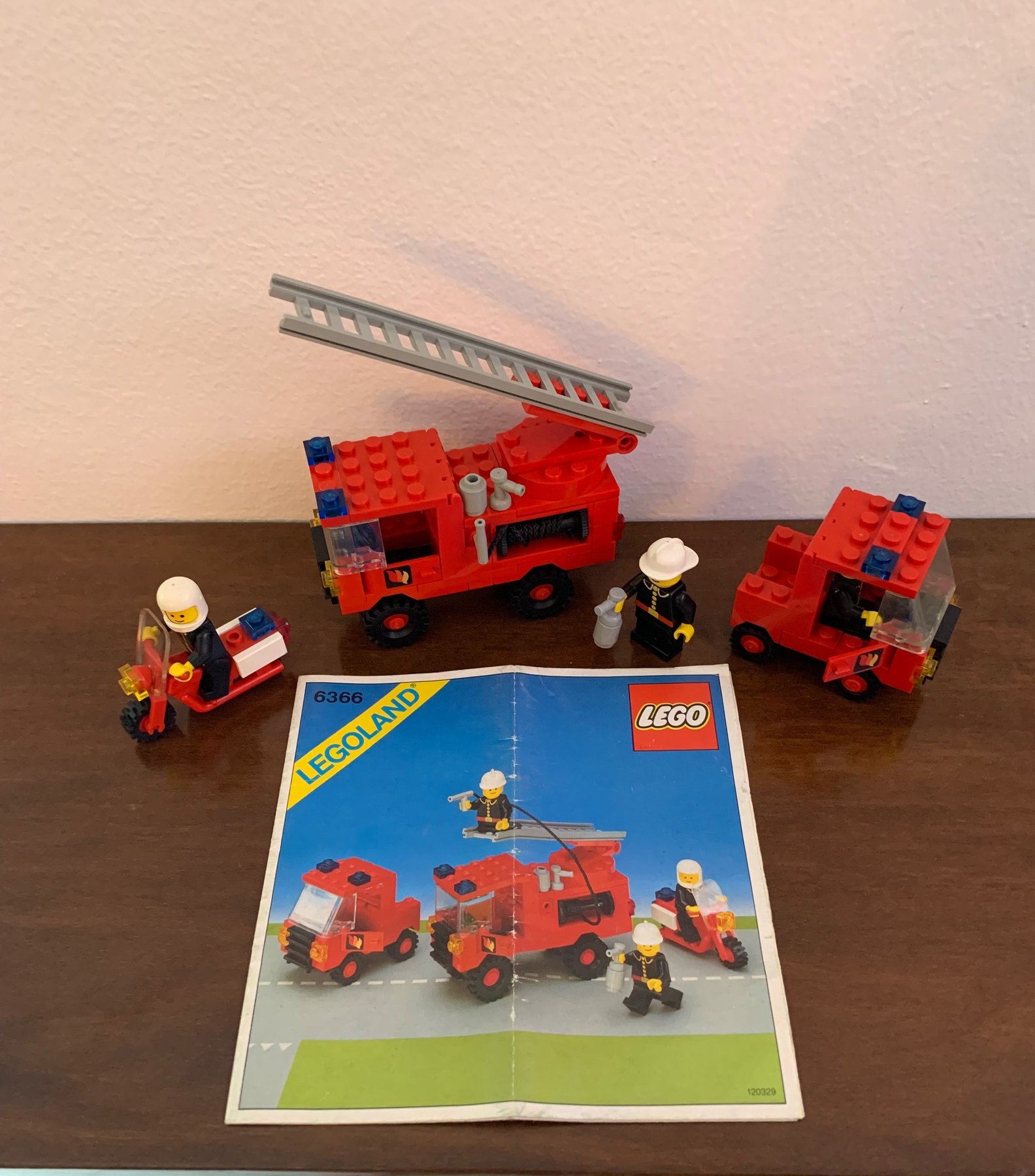 LEGO - Vintage - 6366 - Used - - Car Fire & Rescue Squad - - Catawiki