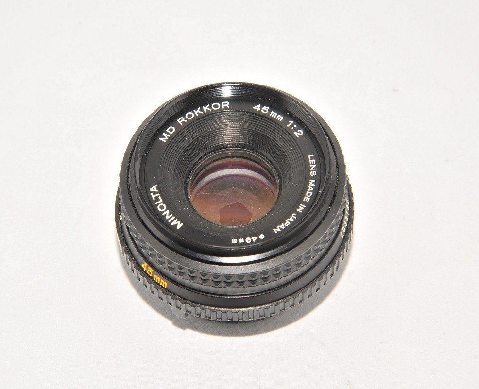 Minolta MD Rokkor 45mm f2 - Catawiki