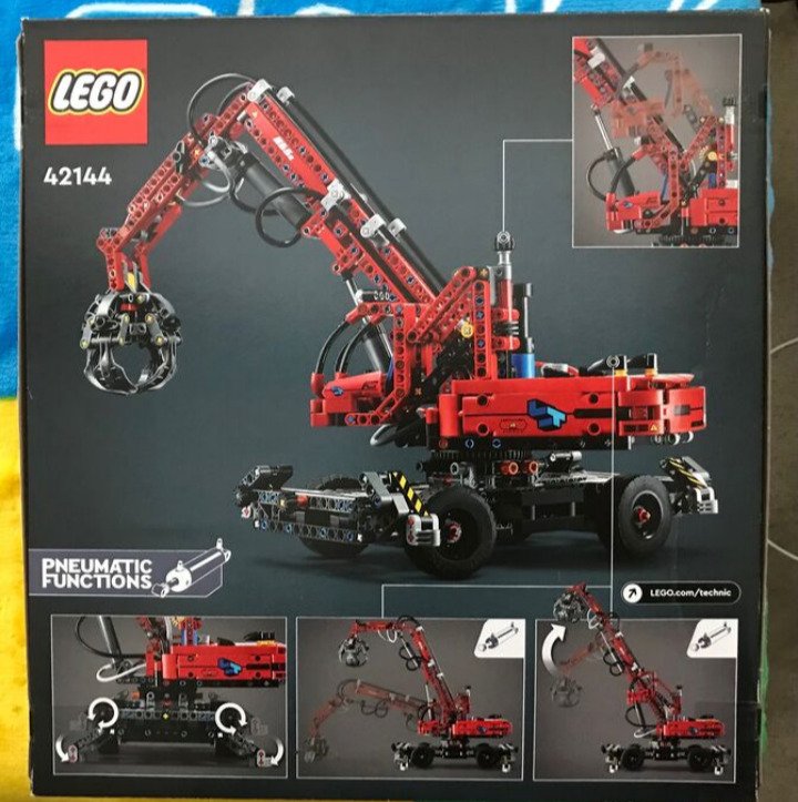 LEGO - Technic - 42144 - Material handler - 2000-present - - Catawiki