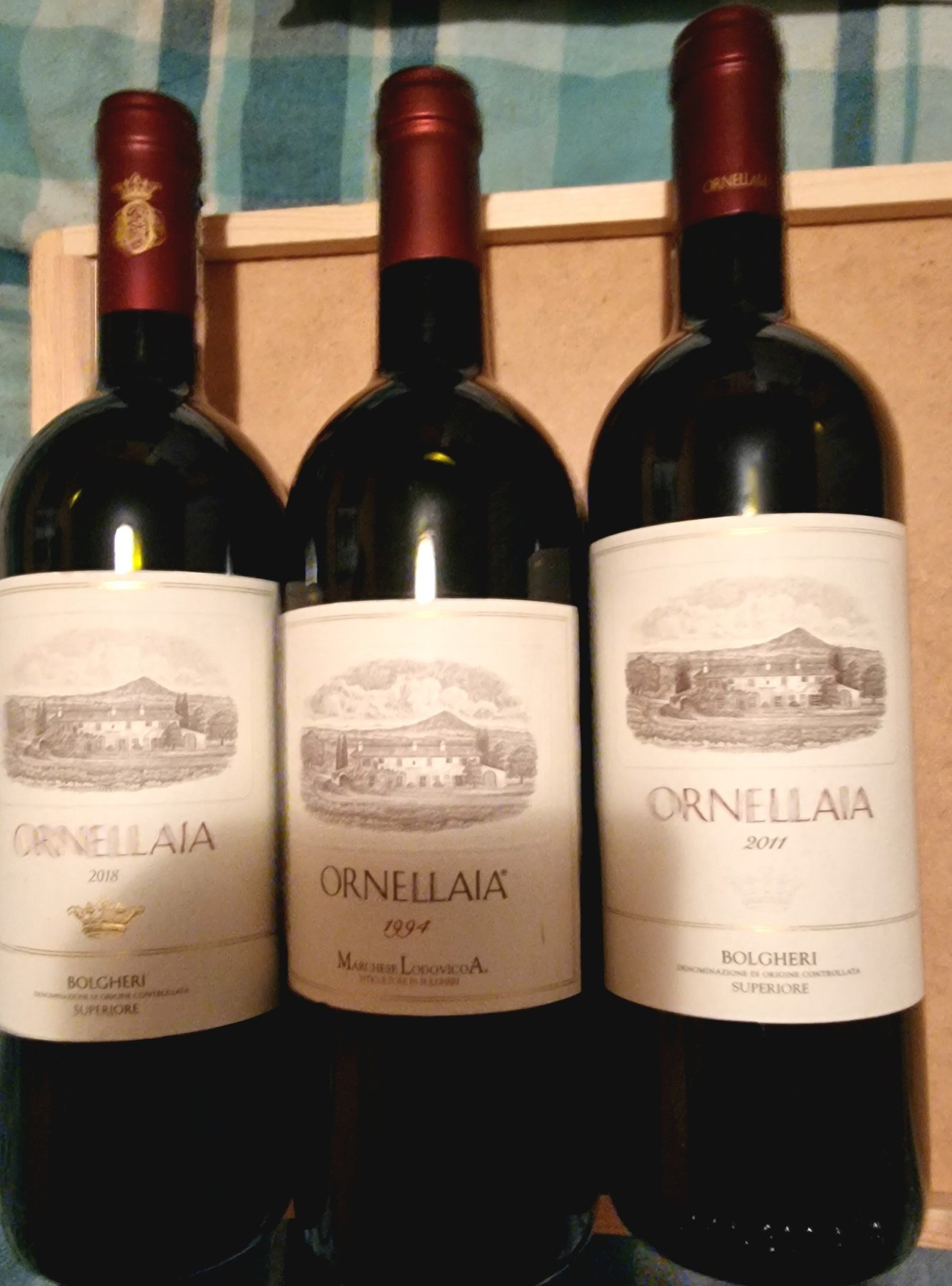 2018 Ornellaia; 1994,, 2011 & 2018 - Toscana IGT - 3 - Catawiki