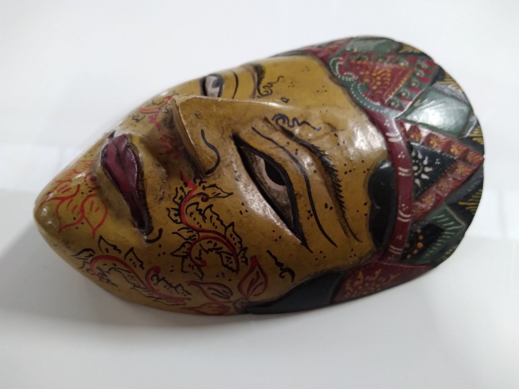 Panji Prince mask topeng - Wood - Java, Indonesia - Catawiki