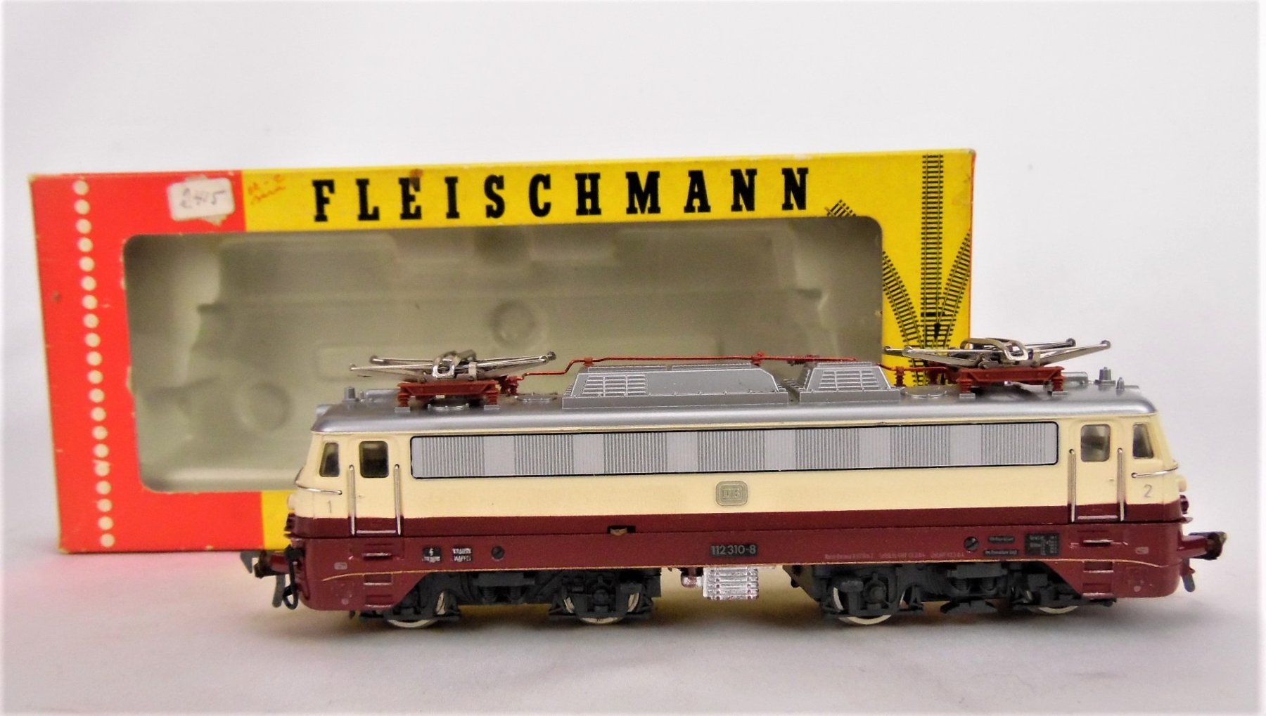 Fleischmann H0 - 4336 - Electric locomotive - BR 112, TEE - Catawiki