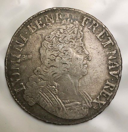 France. Louis XIV (1643-1715). Ecu aux 8L 1704 - Catawiki