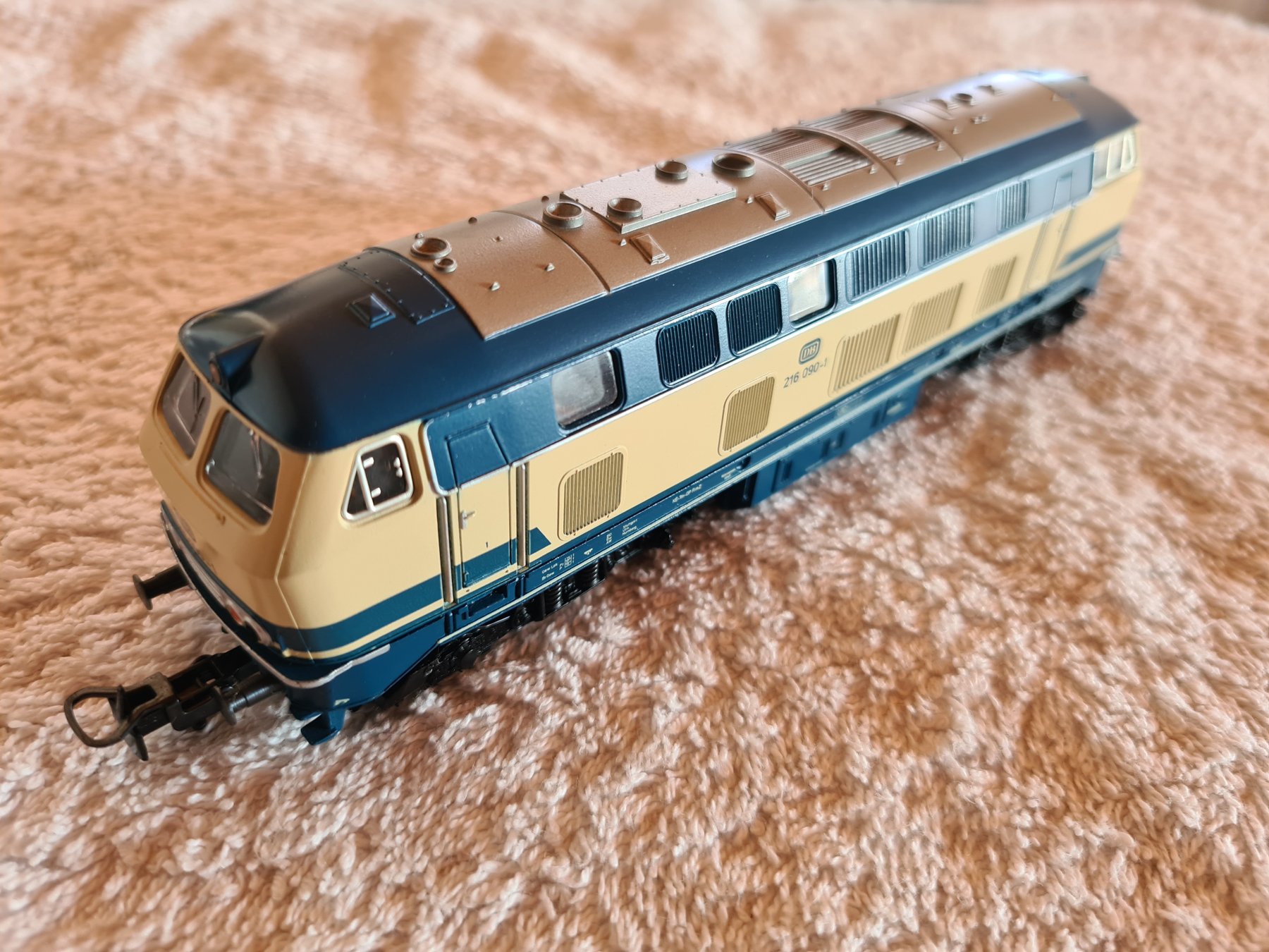 Märklin H0 - 3074 - Diesel locomotive - BR 216 090-1, - Catawiki