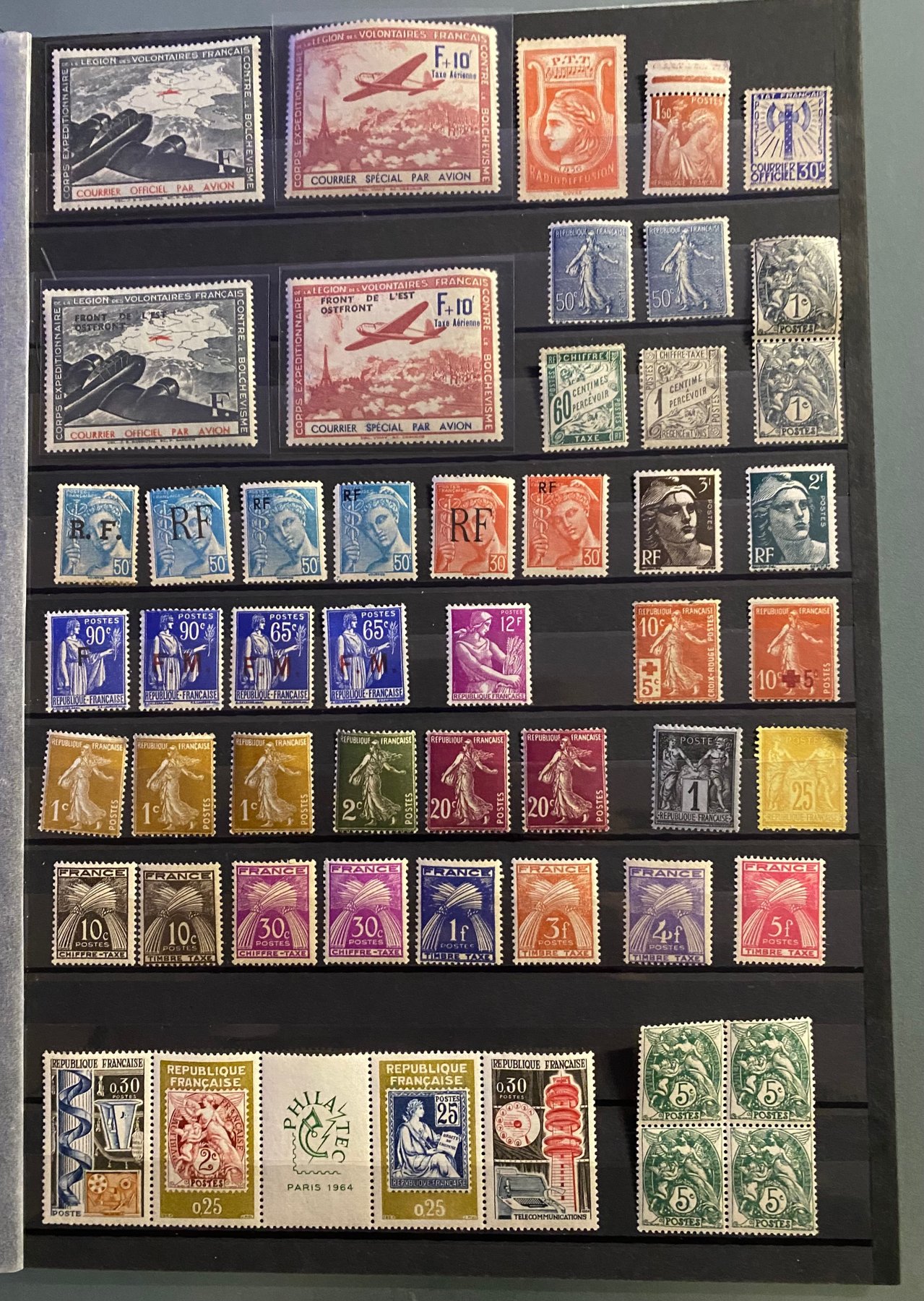 France - Selection of various stamps - Yvert & Teillier - Catawiki