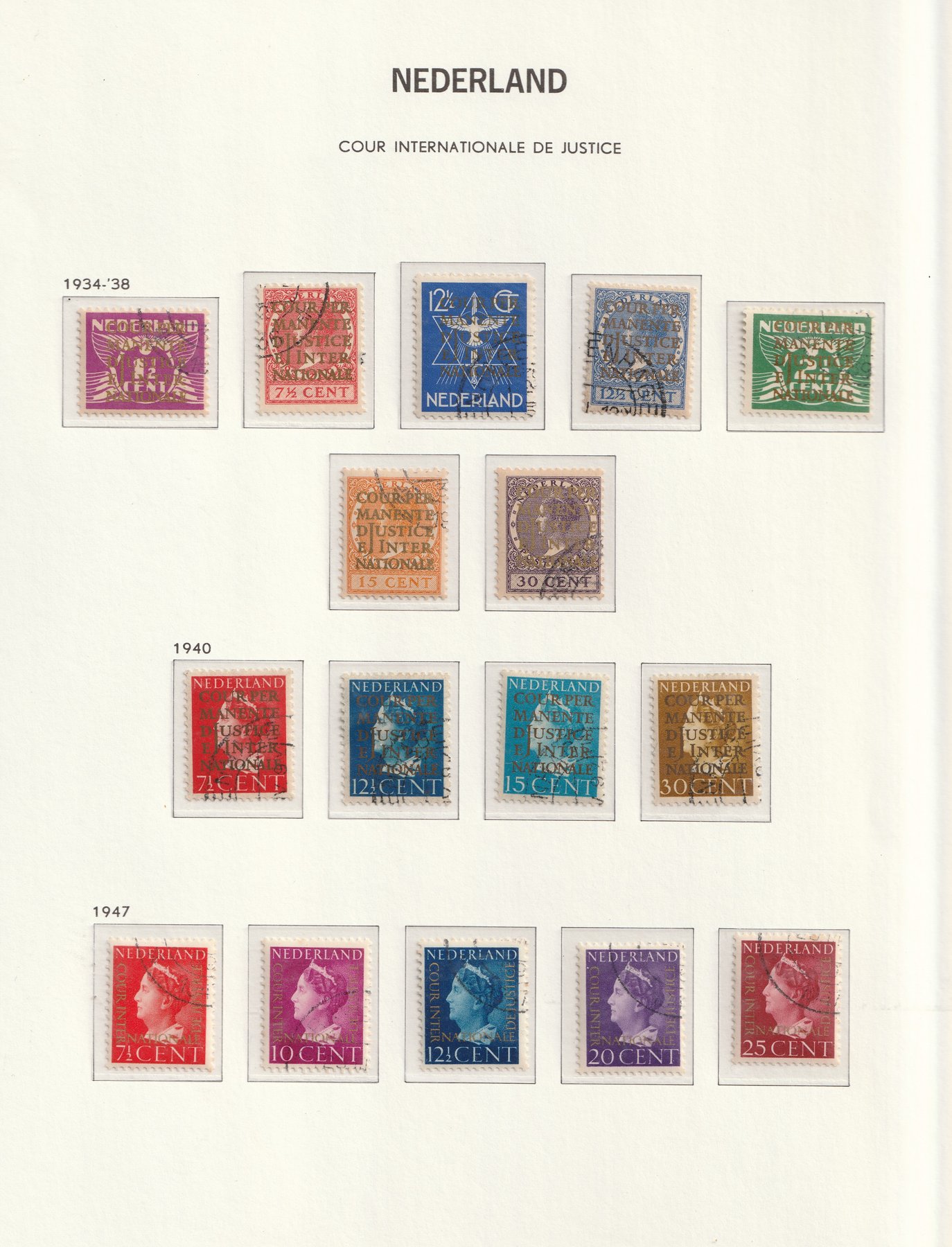Netherlands 1913/1977 - A collection of official stamps - Catawiki