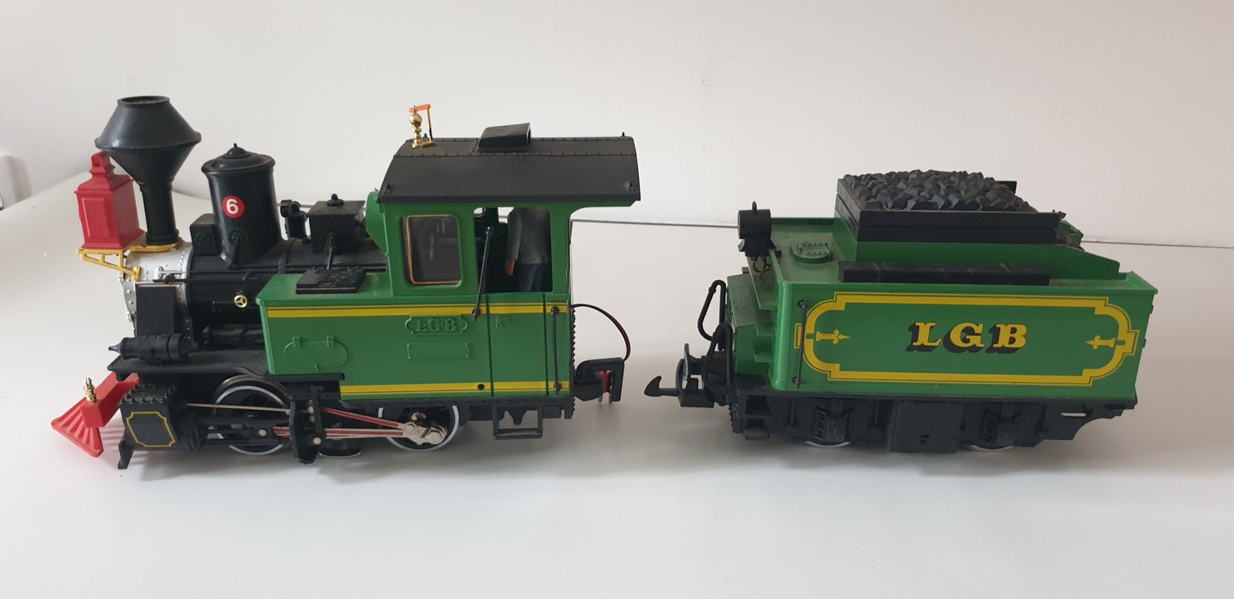 LGB 1 - 2017D - Steam locomotive with tender - Catawiki