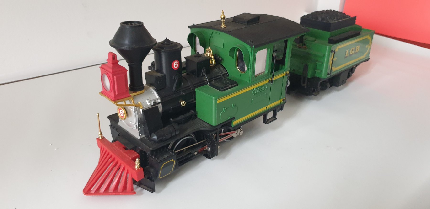 LGB 1 - 2017D - Steam locomotive with tender - Catawiki