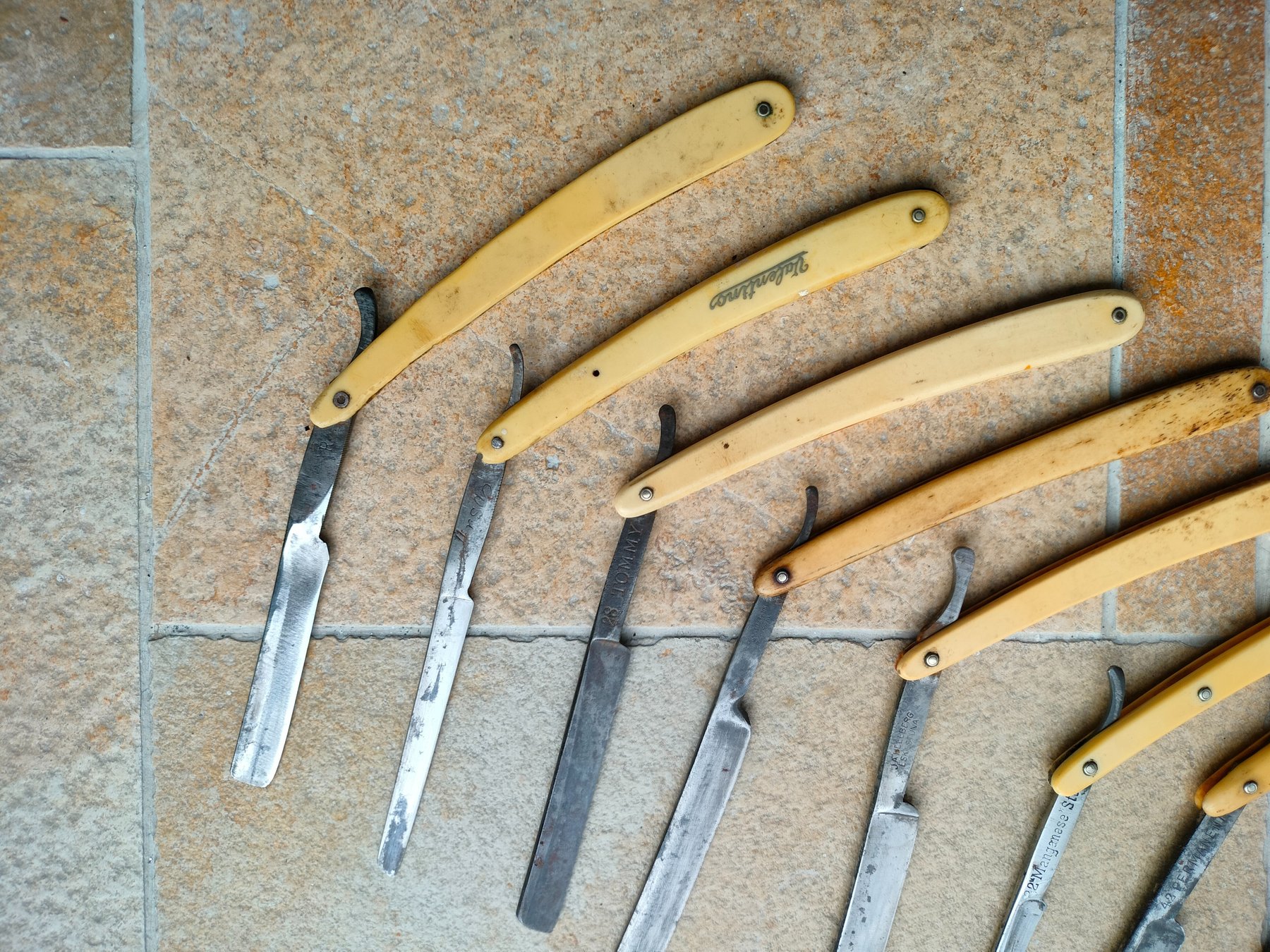 Razors - Barbers Razors (8) - metal - Catawiki