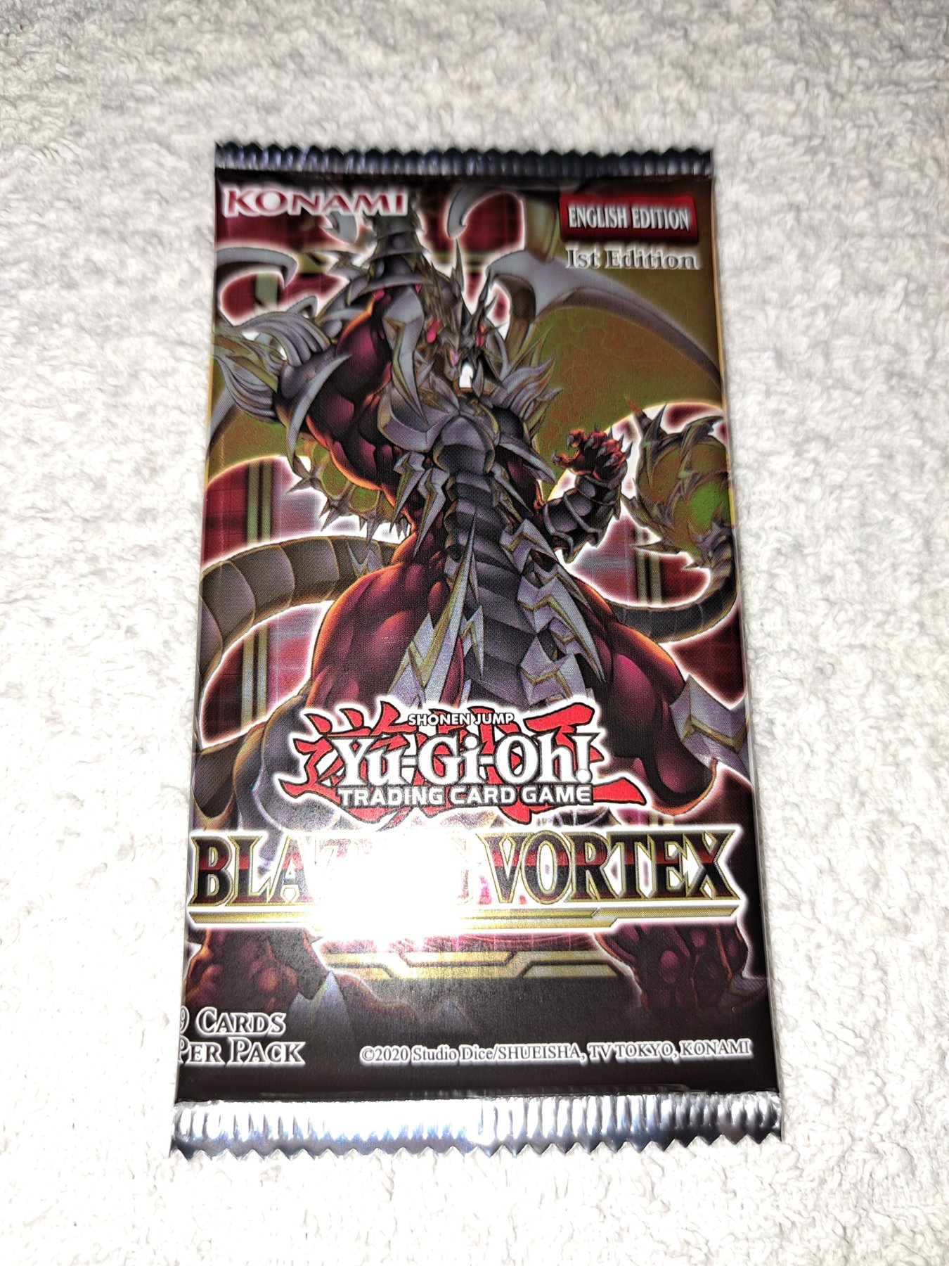 Konami - Yu-Gi-Oh! - Booster Pack Blazing Vortex booster - Catawiki