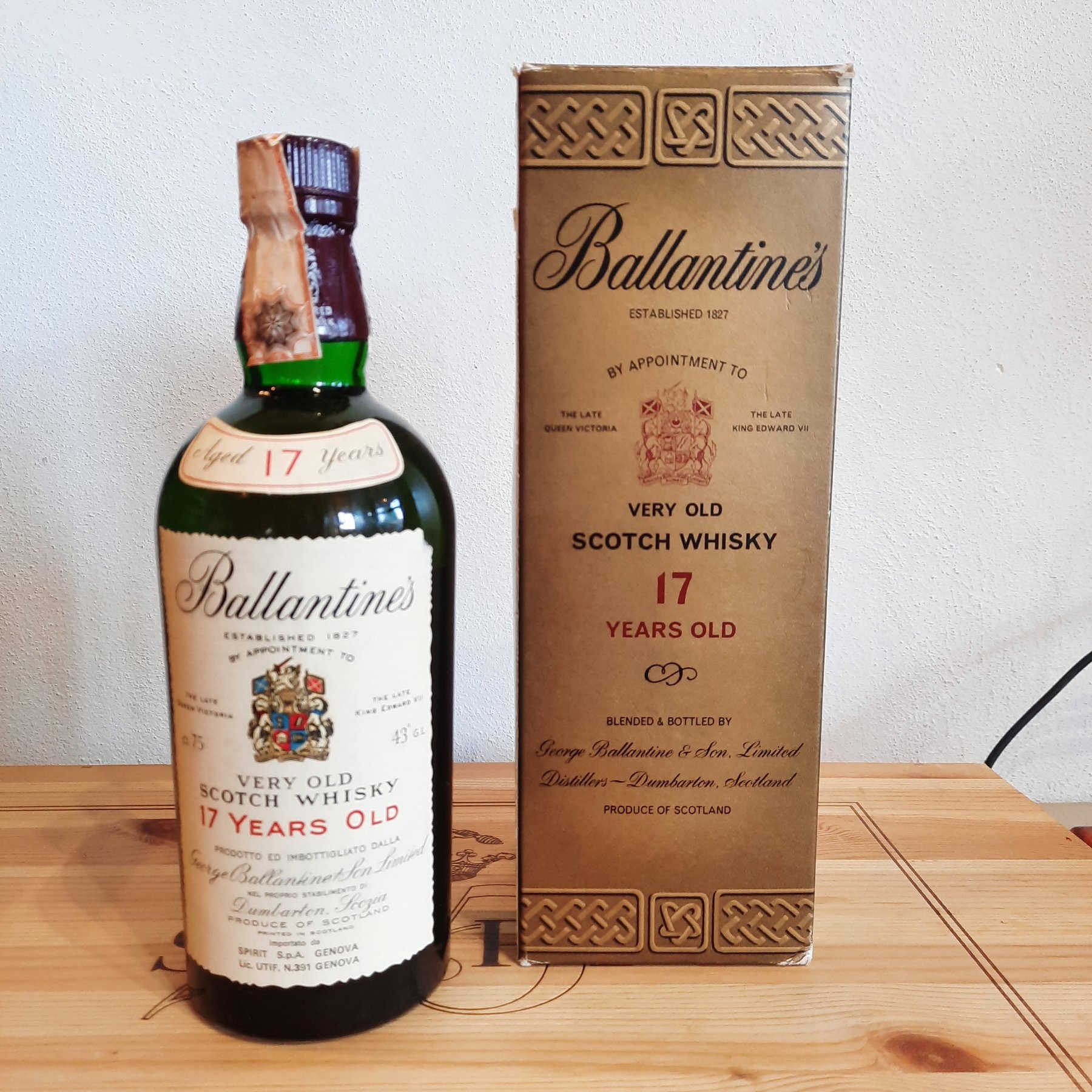 Ballantine's 17 years old - b. 1970s - 700ml - Catawiki