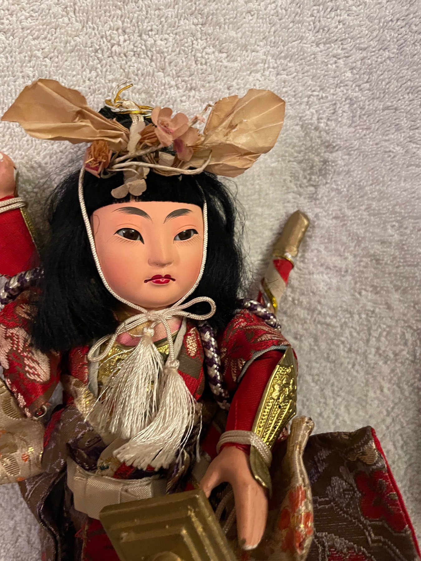 Musha-Ningyou - Paper, Silk, Wood - Japan - Early 20th - Catawiki